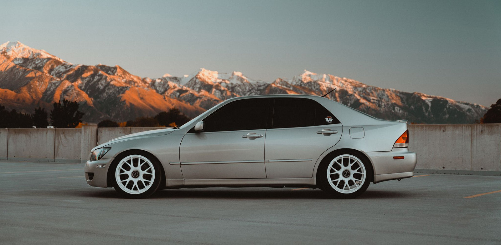 Lexus IS300 on Apex Rally White