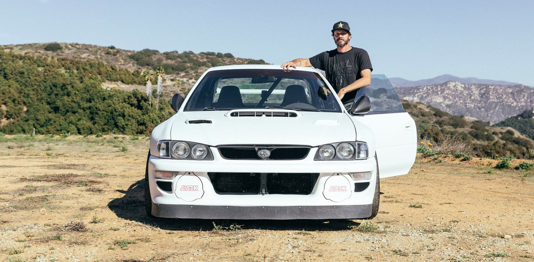 Bucky Lasek's Subaru GC8 on Chicane